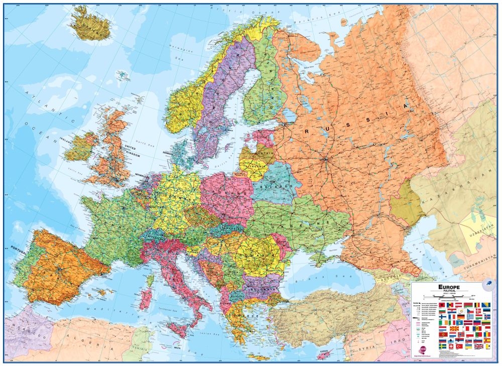 Evropa - Království map